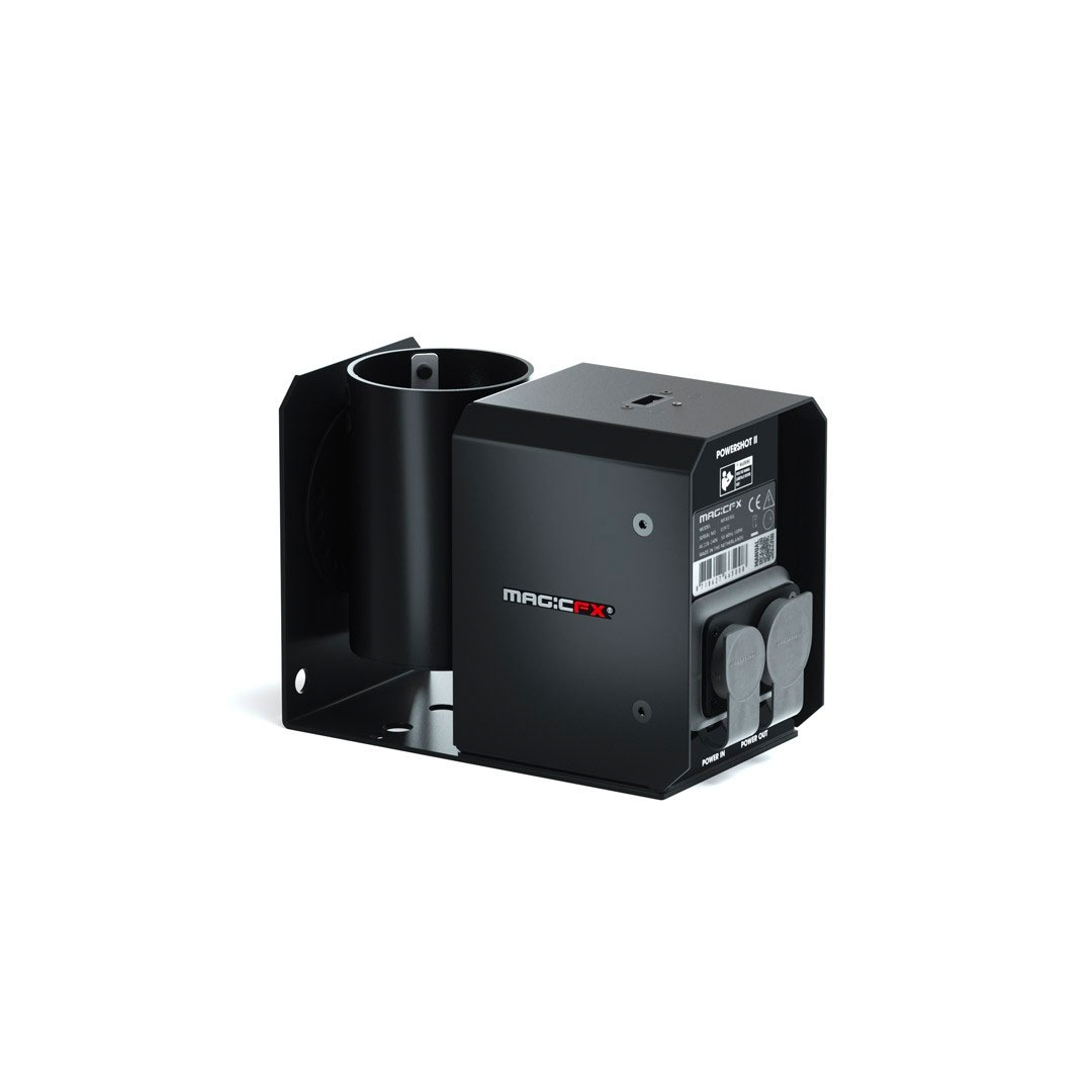 MagicFX Powershot confetti shooter II - powercon true huren - ALV Rent